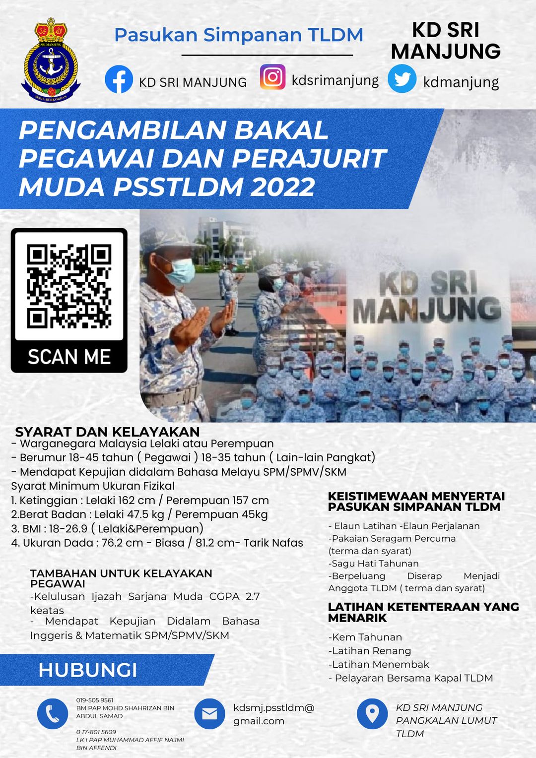 Iklan Jawatan Tentera Laut DiRaja Malaysia (TLDM) • Portal Kerja Kosong ...